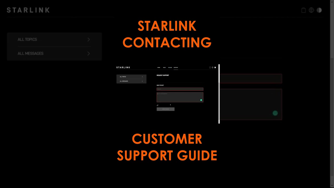 HOW TO CONTACT STARLINK CUSTOMER SUPPORT GUIDE #starlink - Rowin Tech ...